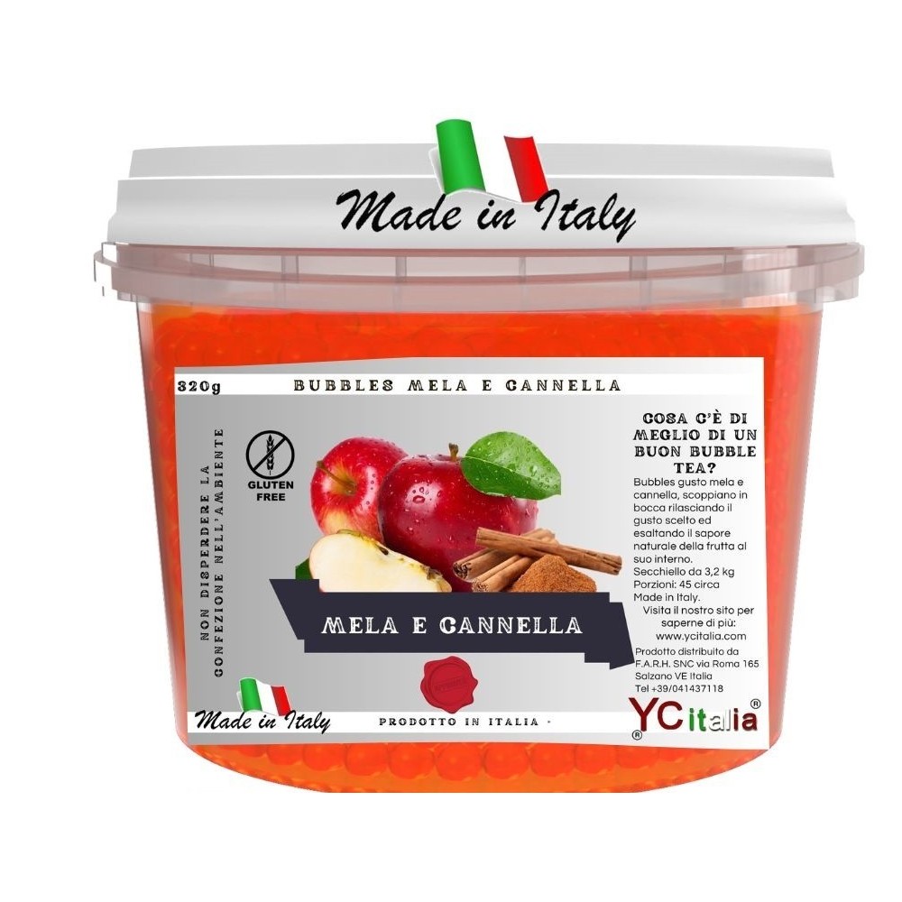Bubbles mela e cannella 3,2 kga soli 27,00